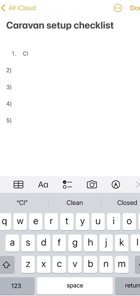 Caravan Set Up Checklist – caraman.co.uk